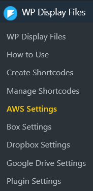 Show Files & Folders Listing from AWS - WP Display Files